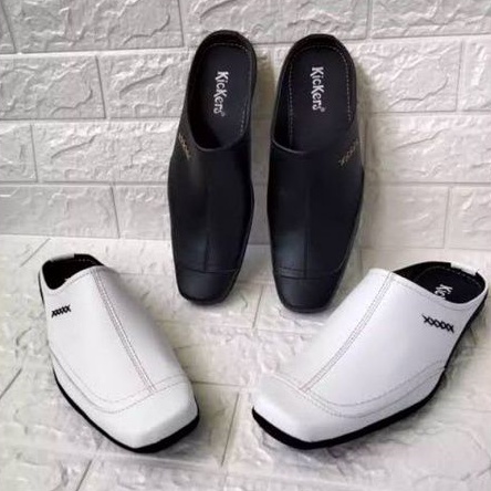 Jual SEPATU SLOP PRIA PRIA//SEPATU SLOP FORMAL//WARNA PUTIH DAN HITAM ...