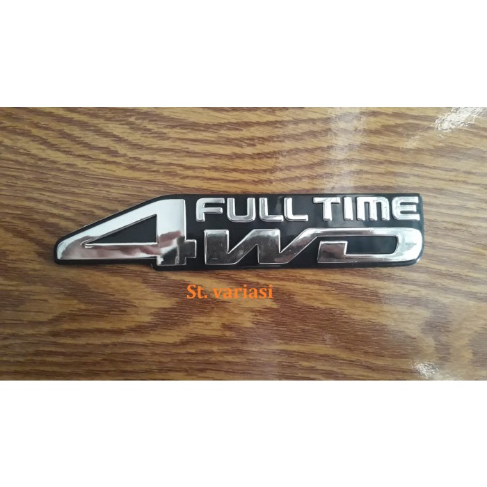 Jual Emblem Logo Sticker Full Time 4 WD Mobil Land Cruiser VX 80 Diesel ...