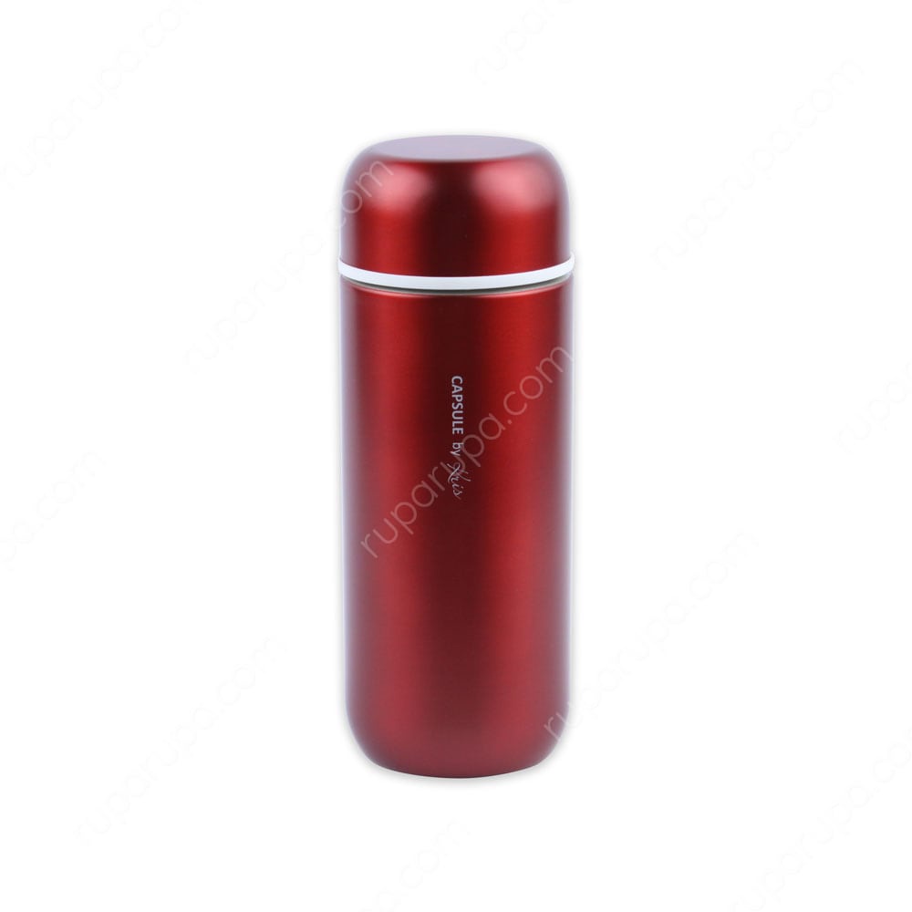Jual B&F Termos Air panas dingin Mini Kris Vacuum Flask 200 Ml Merah ...