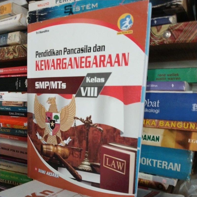 Jual BUKU PENDIDIKAN PANCASILA DAN KEWARGANEGARAAN/ PPKN KELAS VIII/8/2 SMP BUMI AKSARA REVISI ...