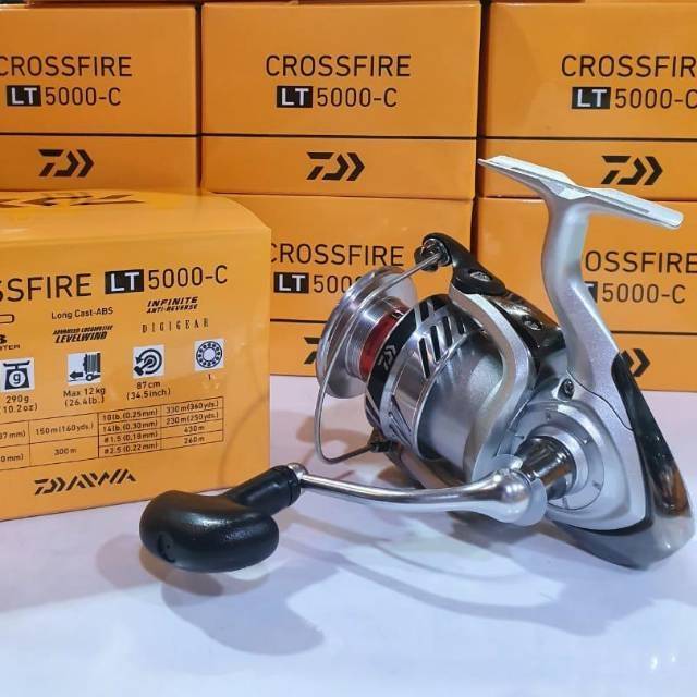 Jual Reel Pancing Daiwa Crossfire LT 1000 2000 2500 3000 4000 5000-C Model 2019 | Shopee Indonesia