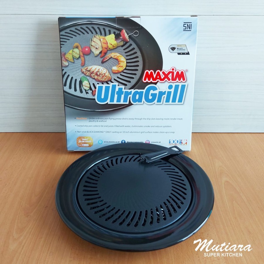 Jual Maxim Ultra Grill Ultragrill Alat Panggang BBQ Grill 25cm | Shopee ...