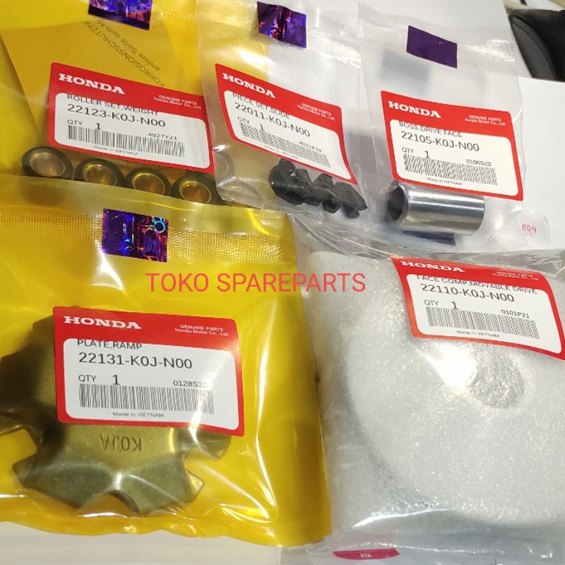 Jual 22110-K0J-N01 Rumah roller KOMPLIT Genio Beat 2020 2021 original Honda Vietnam | Shopee ...