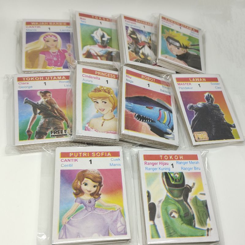 Jual Kartu Kwartet Mainan Jadul era 90an | Shopee Indonesia