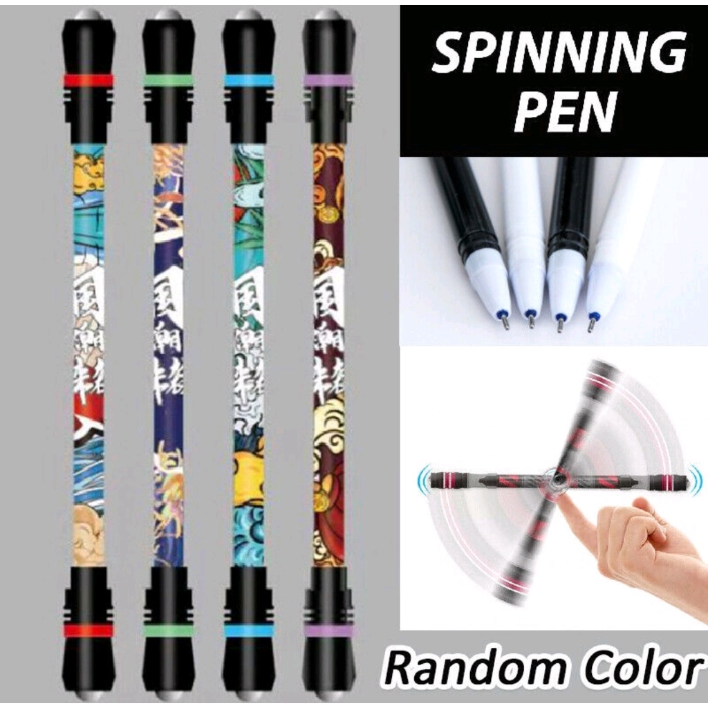 Jual Pen Puter Spinner Toys/ Spinning Pen/ Pulpen Putar Spinner/ Dewasa ...