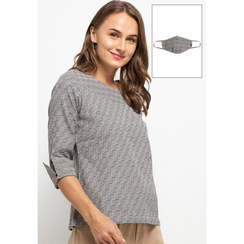 Jual White Mode Emily Blouses | Shopee Indonesia