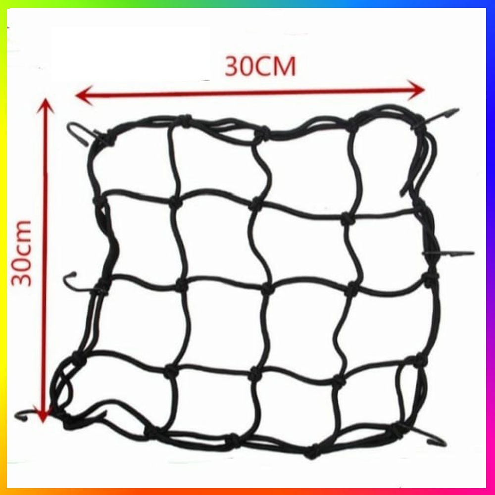 Jual AKSESORIS MOTOR Jaring Motor Tali Pengikat Barang di Motor Jaring ...