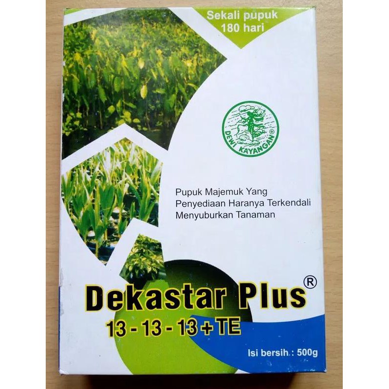 Jual PUPUK PENYUBUR BUAH,BUNGA &DAUN DEKASTAR PLUS 13-13-13+TE 500GR ...