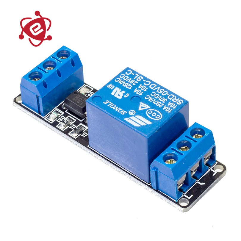 Jual Relay Module 1 Channel 5V 10A Optocoupler Regular | Shopee Indonesia