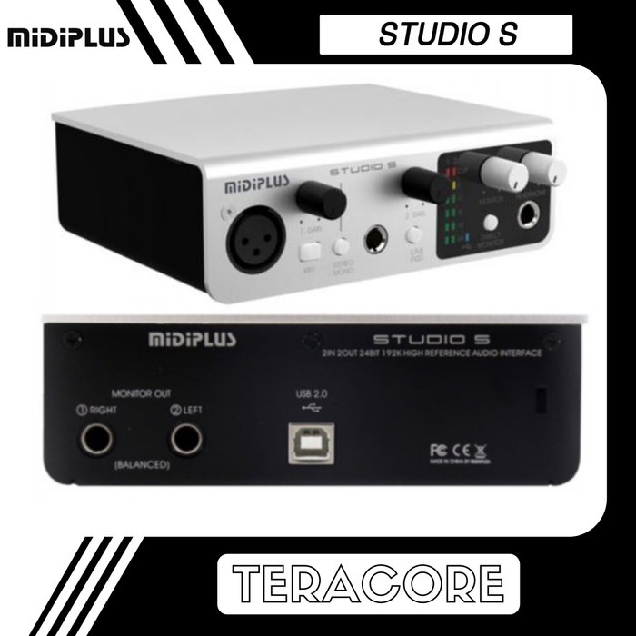 Jual Midiplus Studio S Professional USB Audio Interface | Shopee Indonesia