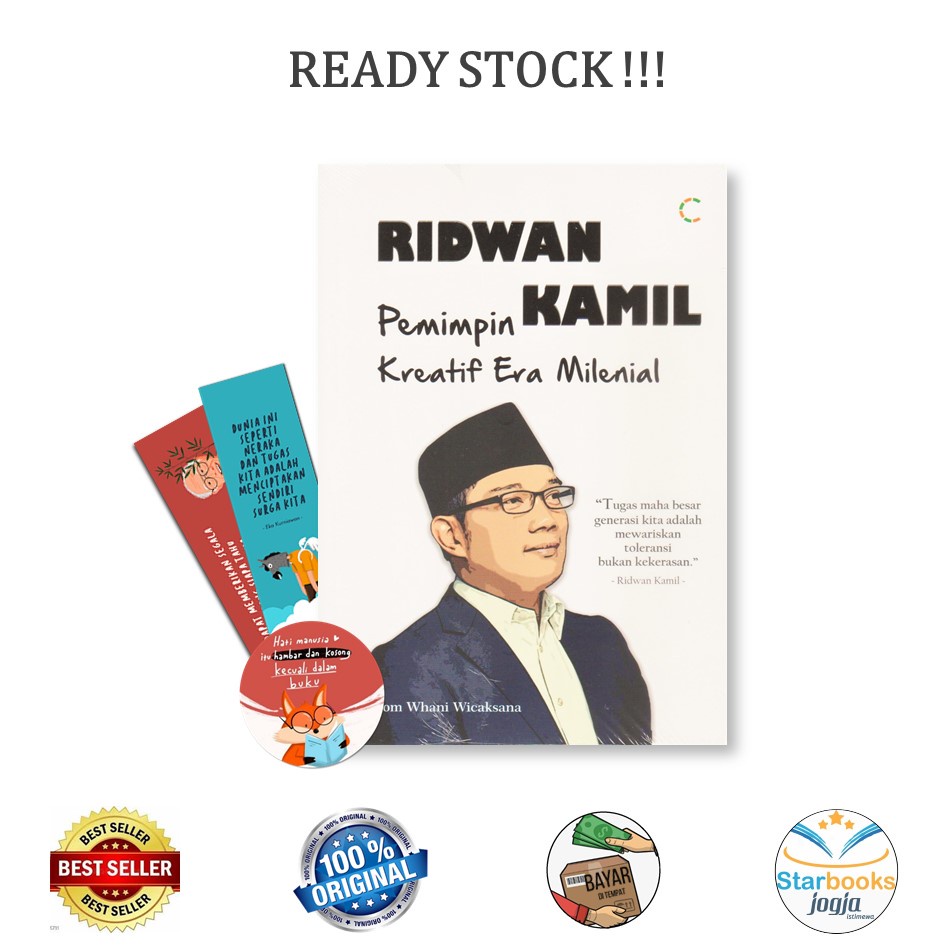 Jual C-Klik - Buku Ridwan Kamil : Pemimpin Kreatif Era Milenial ...