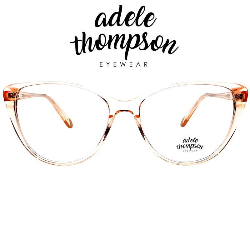 Jual Adele Thompson Kacamata Wanita Premium 88730 C5 Orange | Shopee ...