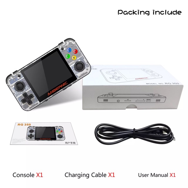 Jual NINTENDO ANBERNIC RG350 EMULATOR SNES NINTENDO PSX MAME ROMS ISO ...