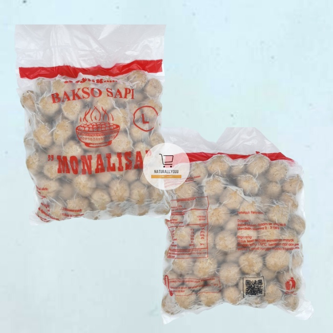 Jual Bakso baso Monalisa L isi 100pcs Bakso Sapi Asli | Shopee Indonesia