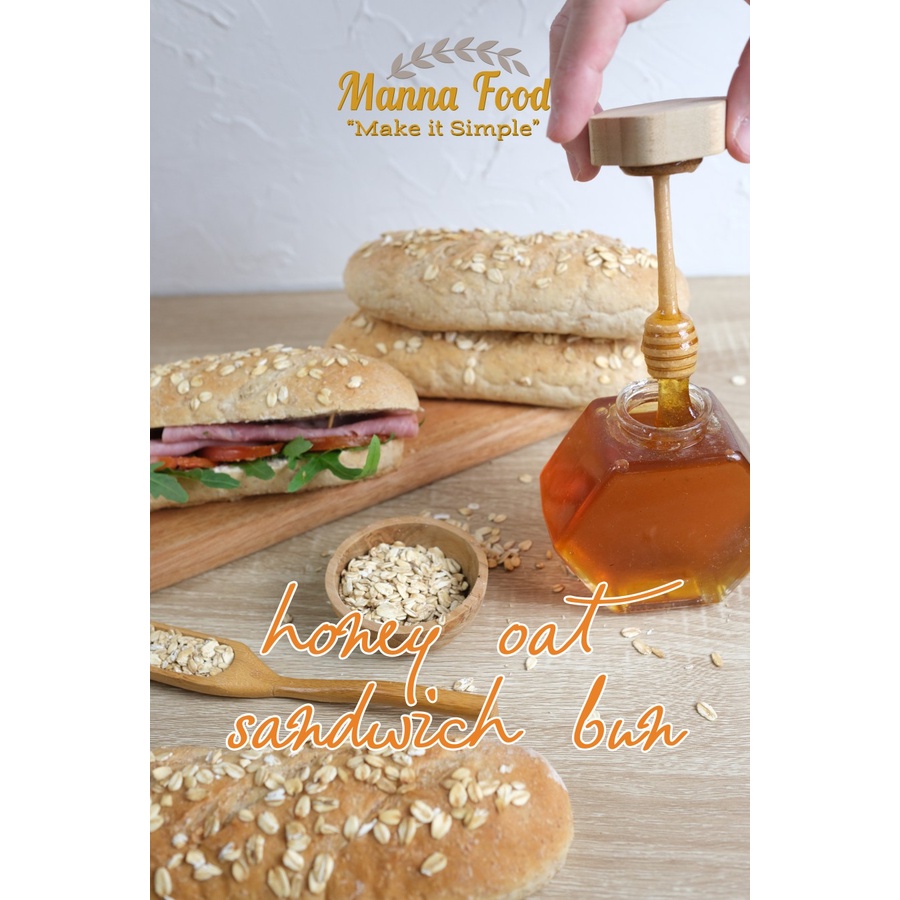 Jual Manna Food Sandwich Bun 1pack isi 12 pcs | Shopee Indonesia