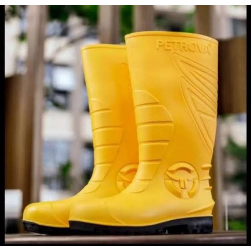 Jual Sepatu Boots PETROVA ULTIMATE / Sepatu Safety Boots Ujung Besi ...