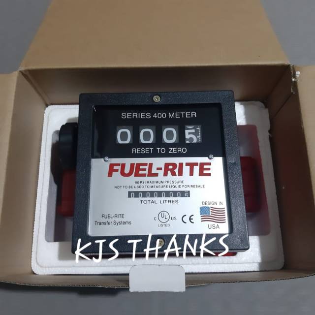 Jual METERAN MINYAK SOLAR FLOW METER FUEL RITE 4 DIGIT 1,5 INCHI ...