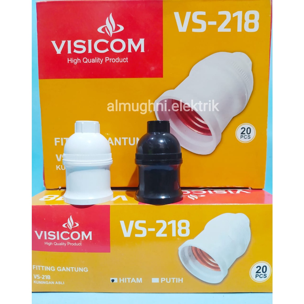 Jual fitting fiting gantung VISICOM VS-218 /fiting lampu gantung VISICOM VS-218 | Shopee Indonesia
