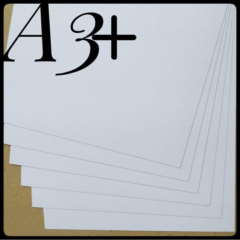 Jual KERTAS BW/BLUISH WHITE 250 GR UK A3+ / 32 CM X 48,3 CM ( ISI 50 ...
