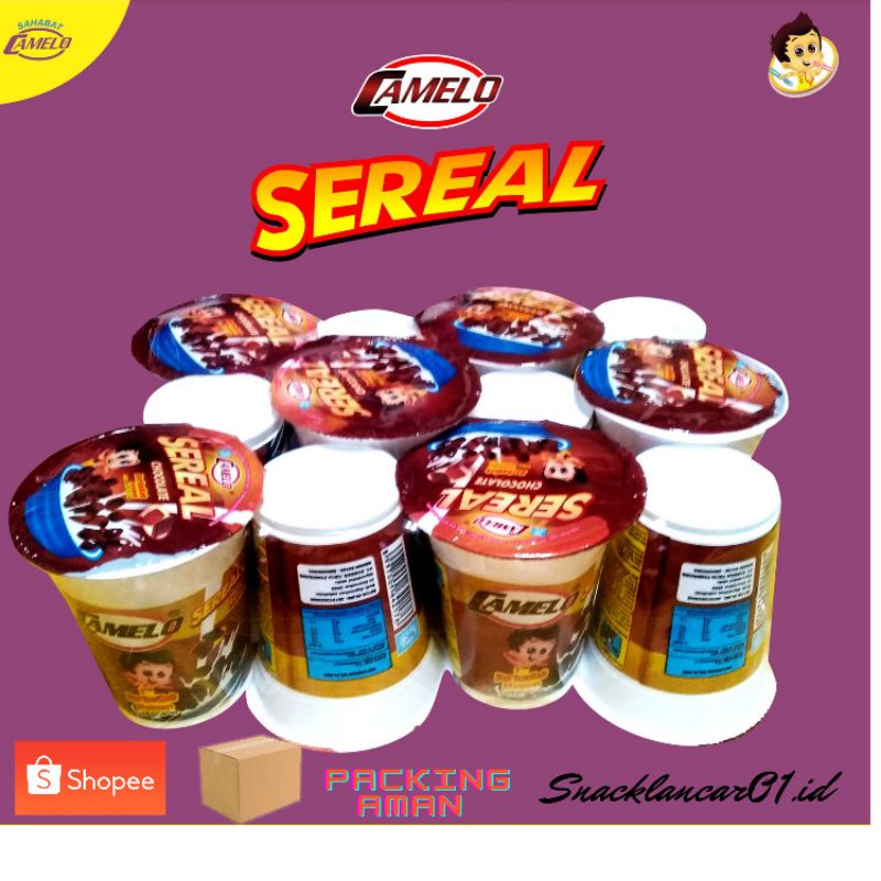 Jual sereal choco/vanilla/strawberry 1 pack isi 10 pcs | Shopee Indonesia