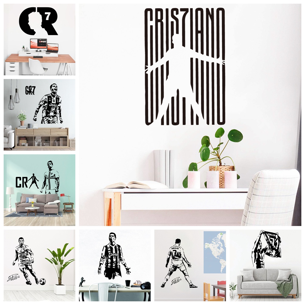 Jual Stiker Dinding Wall Cutting Sticker Lovely Ronaldo Vinyl RC7 ...