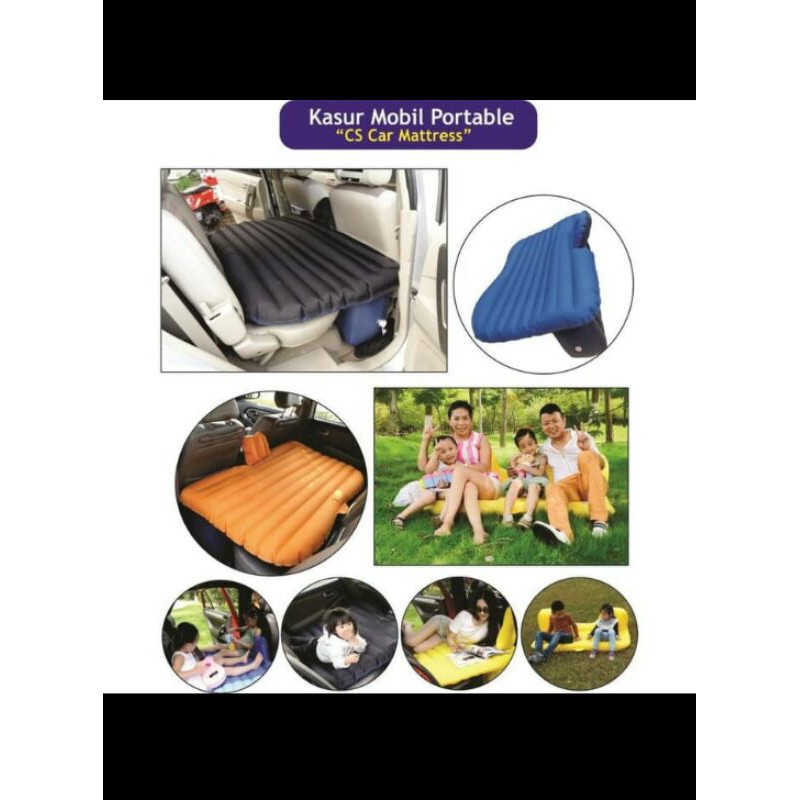 Jual Kasur angin mobil abu abu/Aero bed car air bed | Shopee Indonesia