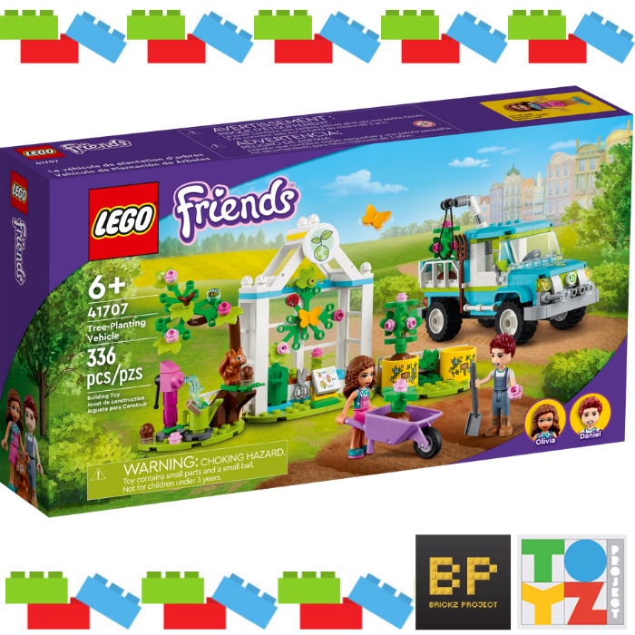 Jual LEGO 41707 FRIENDS Tree-Planting Vehicle | Shopee Indonesia