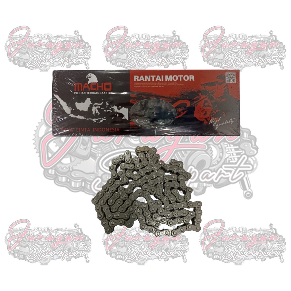 Jual RANTAI MOTOR 428H MERK MACHO | Shopee Indonesia