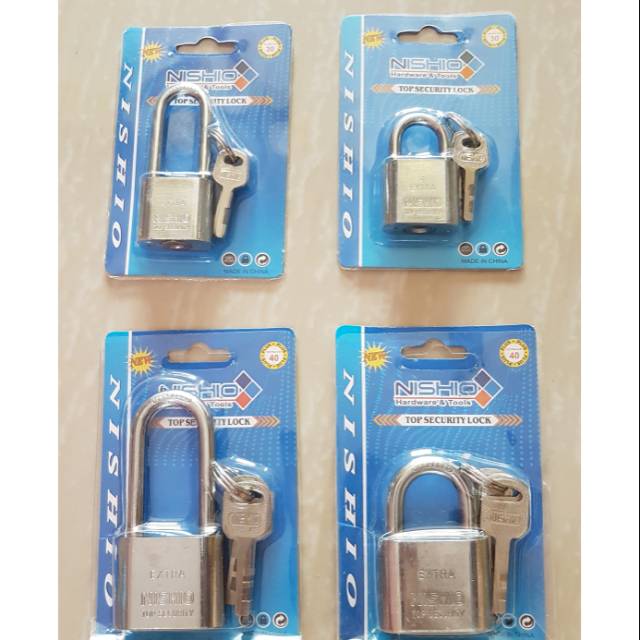 Jual Gembok chrome stainless | Shopee Indonesia