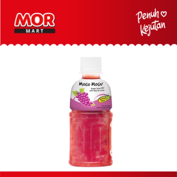 Jual MOGU-MOGU Rasa Anggur Btl 320 ml | Shopee Indonesia