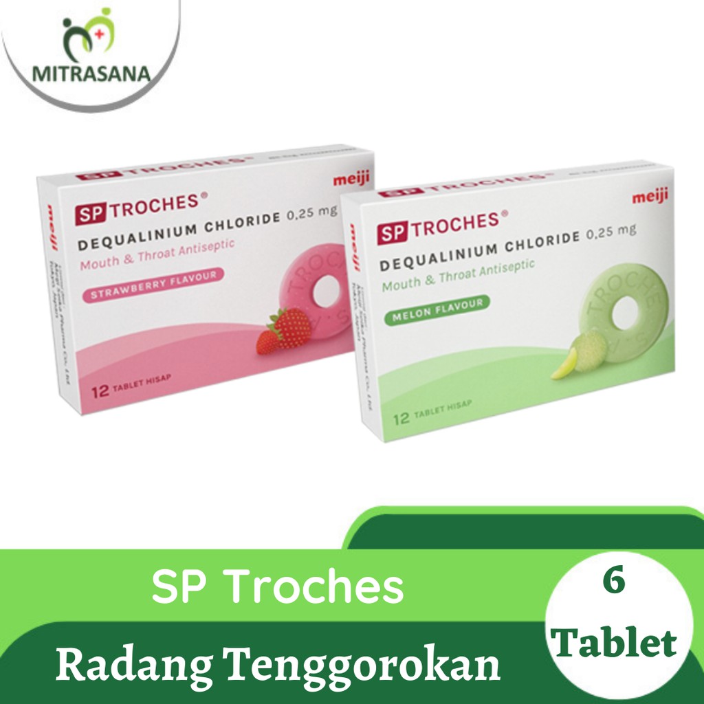 Jual Sp Troches Tablet Hisap Isi 6 Tablet | Shopee Indonesia