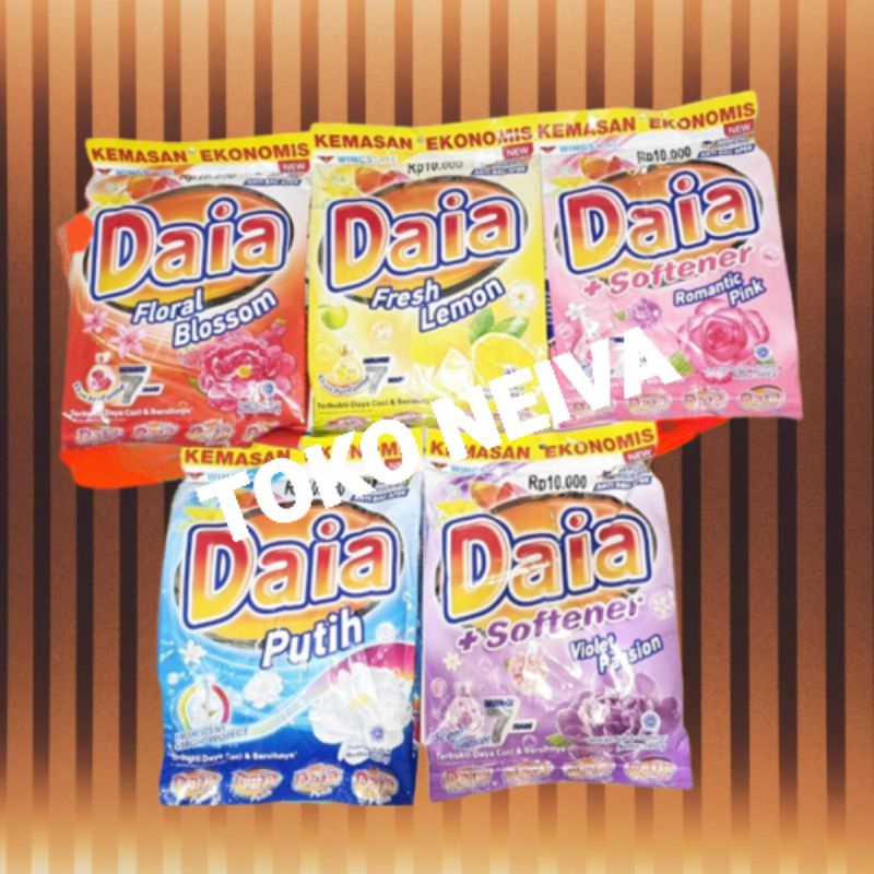 Jual Daia detergent bubuk kemasan 520g | Shopee Indonesia