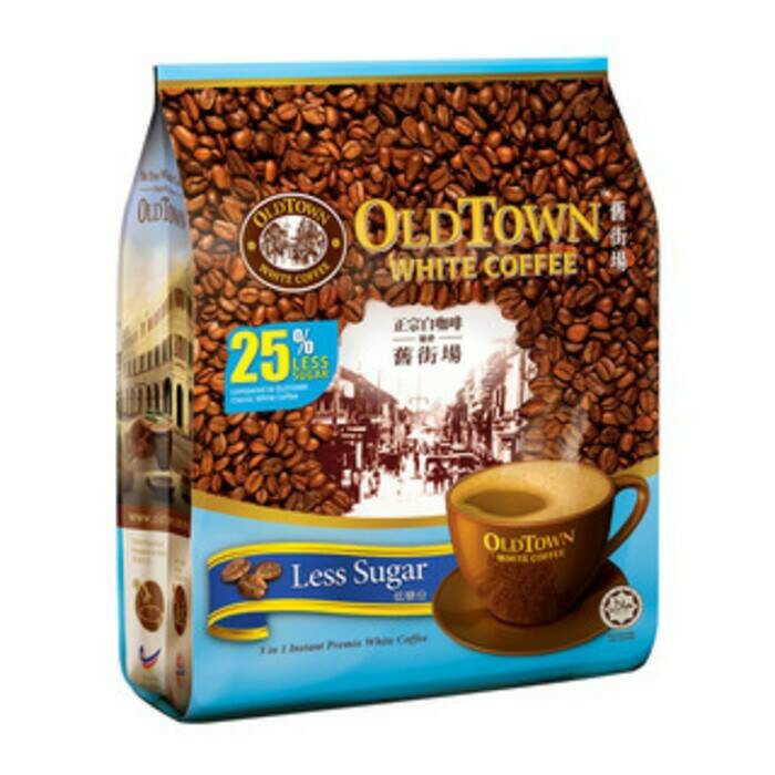 Jual Old Town White Coffee Less Sugar Old Town Kurang Gula 15s Kopi ...
