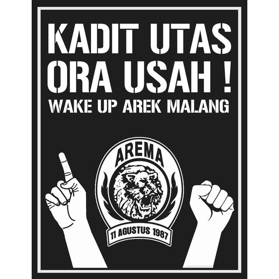 Jual POSTER BOLA AREMA MALANG (BISA custom GAMBAR) | Shopee Indonesia