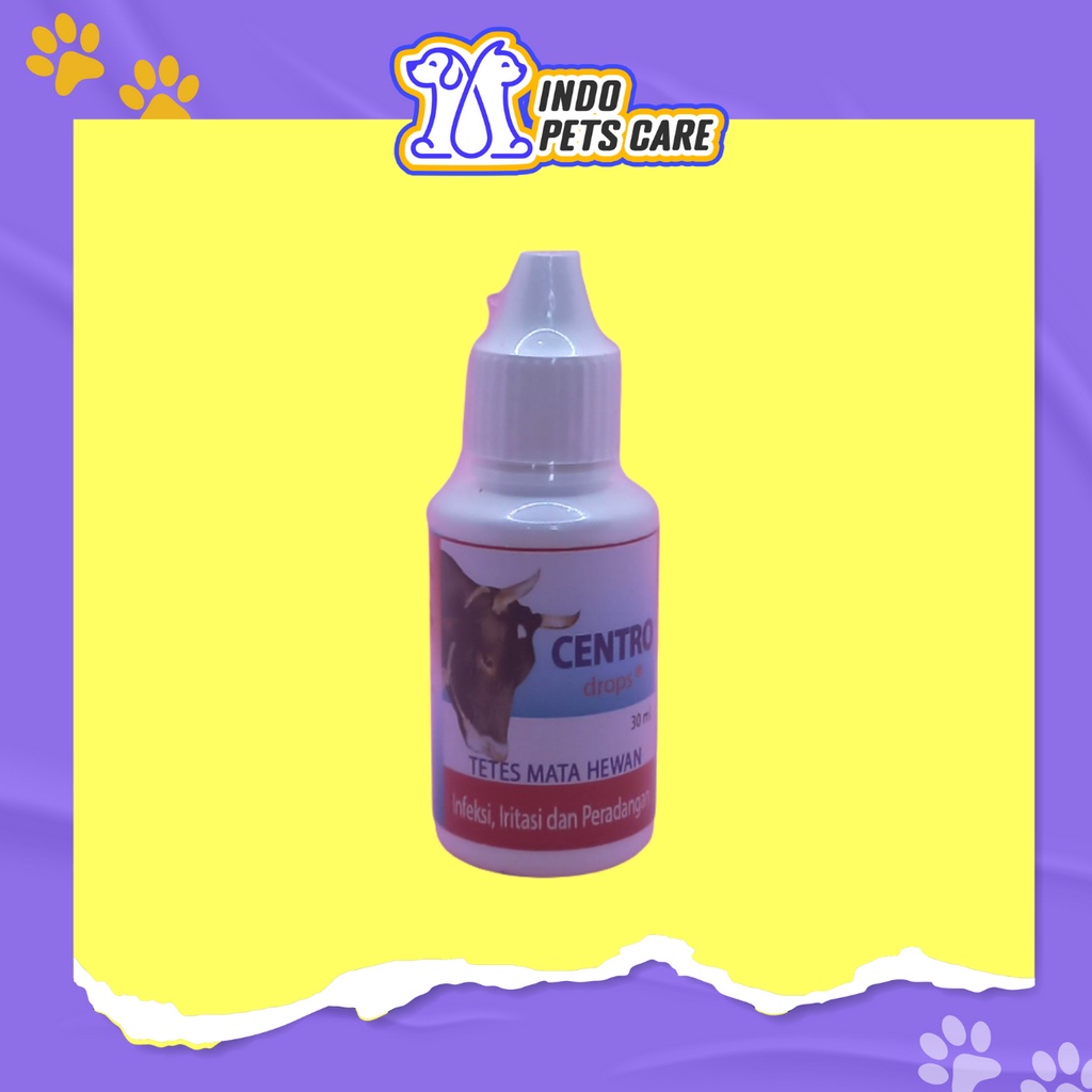 Jual OBAT TETES MATA TERNAK SAPI KAMBING BABI - CENTRO DROP 30 ML ...