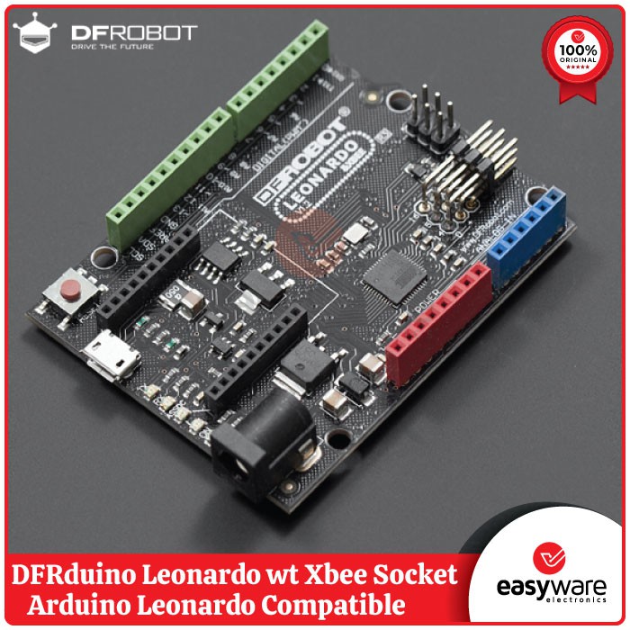 Jual Dfrduino Leonardo With Xbee Socket Dfrobot Leonardo Like Arduino 