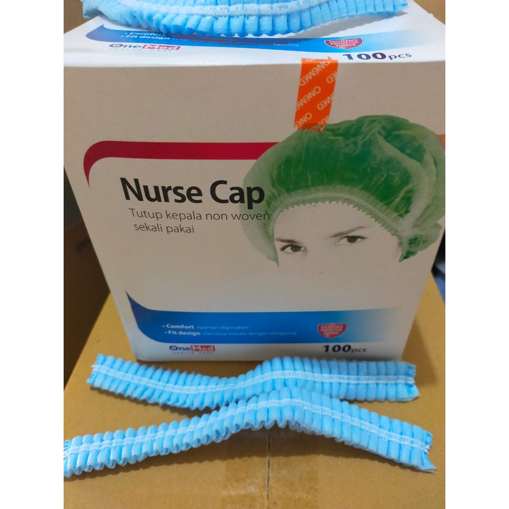 Jual Nurse Cap Onemed 1box isi 100pcs | Shopee Indonesia
