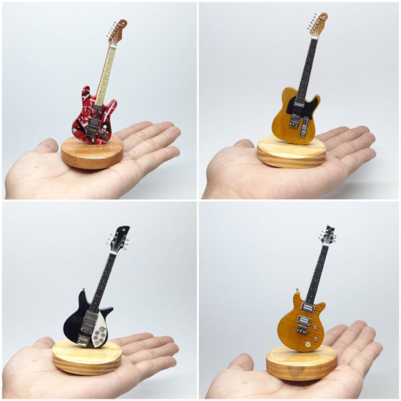 Jual Hiasan dashboard mobil miniatur gitar pajangan rak dinding hadiah ...