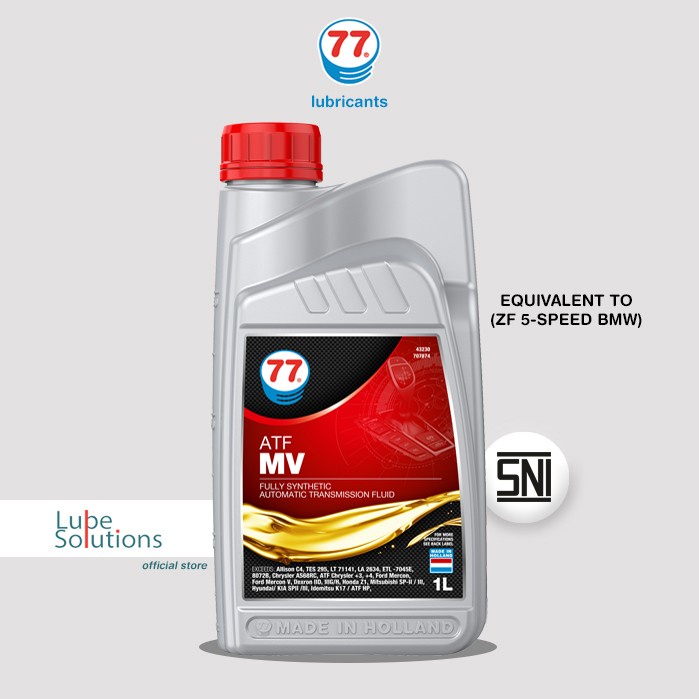Jual OLI MATIC 77 LUBRICANTS ATF MV (ZF 5 BMW) - Liter | Shopee Indonesia