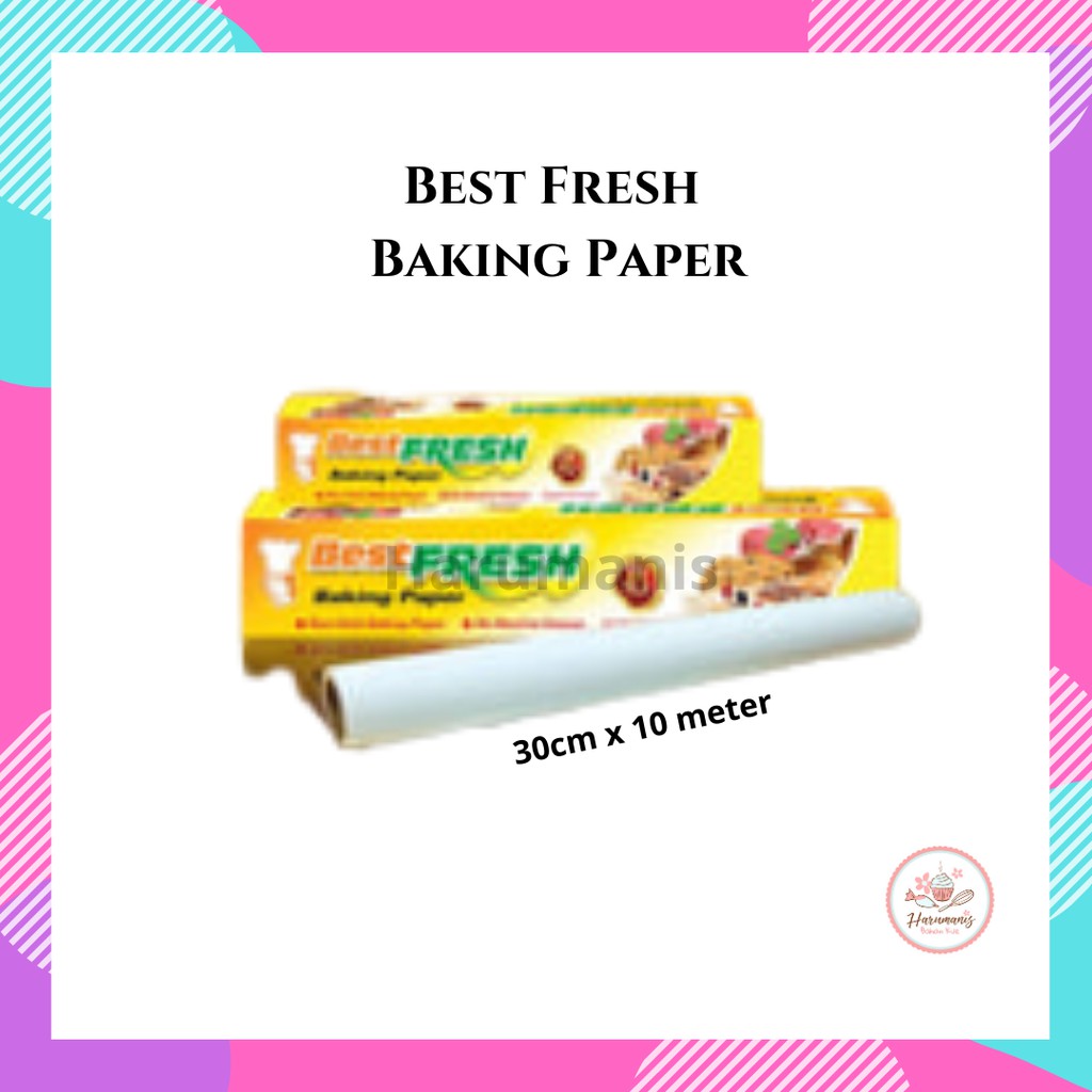 Jual Best Fresh Baking Paper Roll 30cm x 10 meter | Shopee Indonesia