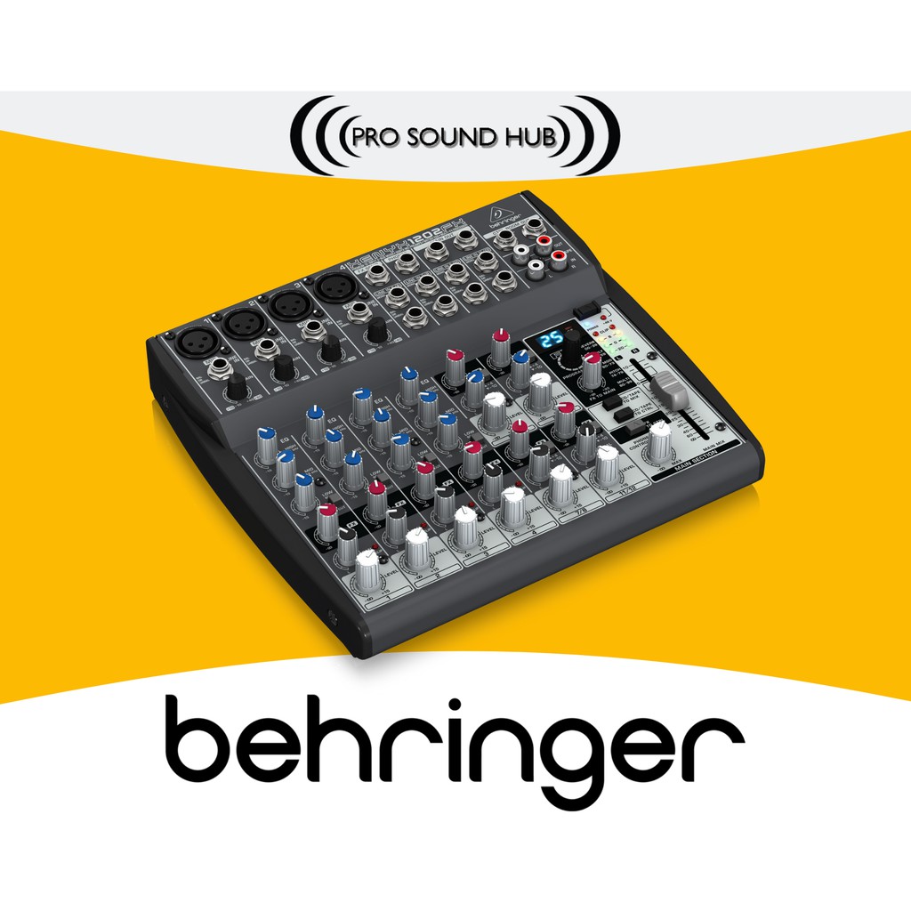Jual Mixer Behringer XENYX 1202FX 12 Input 4 Channel Original ...