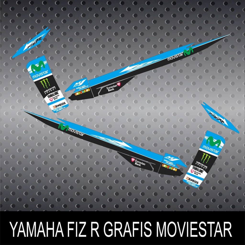 Jual STIKER STRIPING VARIASI YAMAHA FIZ R GRAFIS MOVIESTAR | Shopee ...