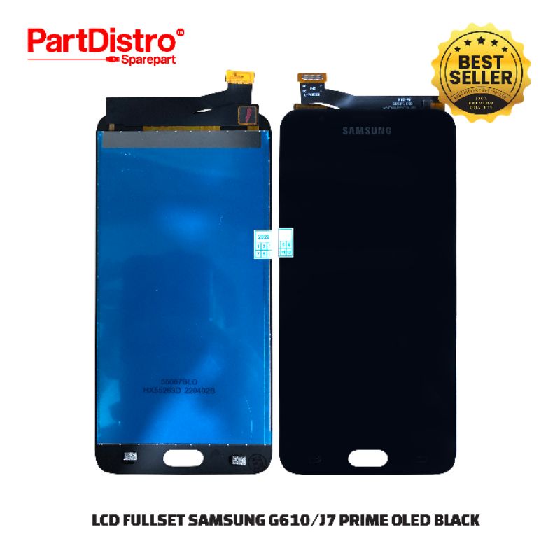 Jual LCD TOUCHSCREEN SAMSUNG J7 PRIME/G610 OLED2 BLACK | Shopee Indonesia