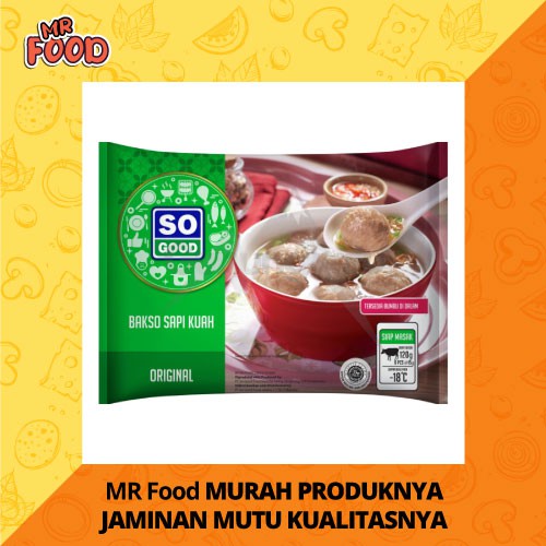 Jual So Good Bakso Sapi Kuah Berat 120 gr | Shopee Indonesia
