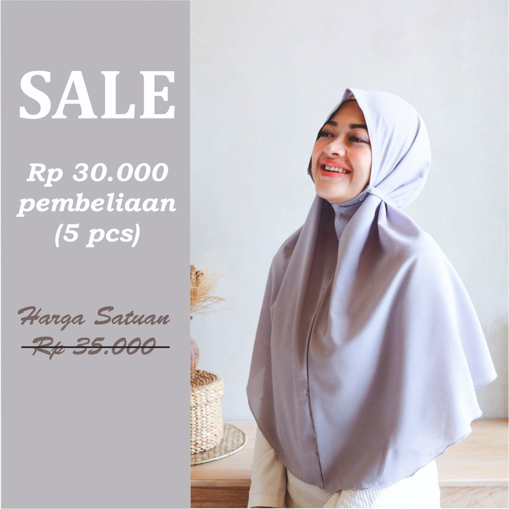 Jual KHIMAR MARYAM, HIJAB ISTAN MARYAM | Shopee Indonesia