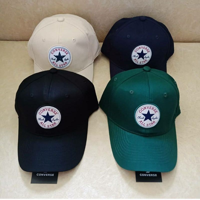 Jual Topi Converse All Star Premium Pria Wanita/ Unisex Topi Baseball ...
