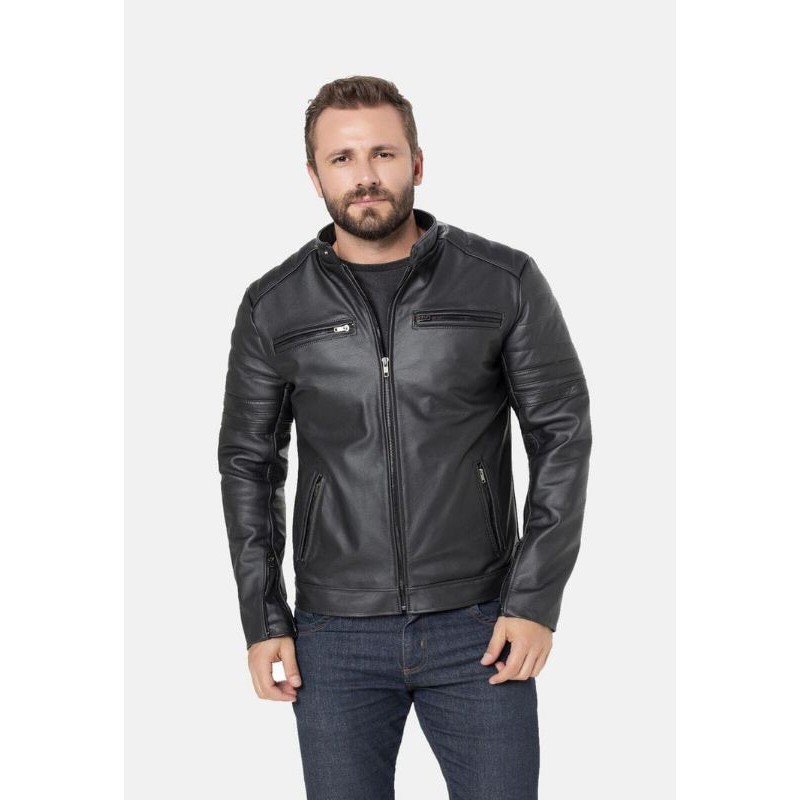 Jual JAKET KULIT COWOK ASLI DOMBA GARUT KUALITAS SUPER ORIGINAL WARNA ...