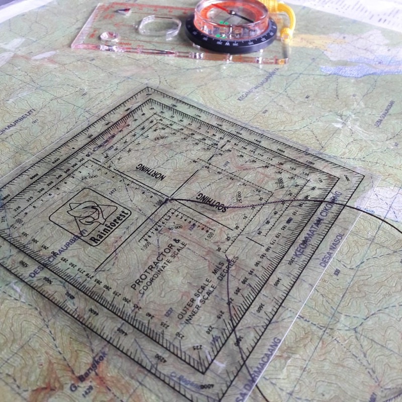 Jual Protaktor alat bantu Navigasi Protaktor Navigasi Penggaris ...