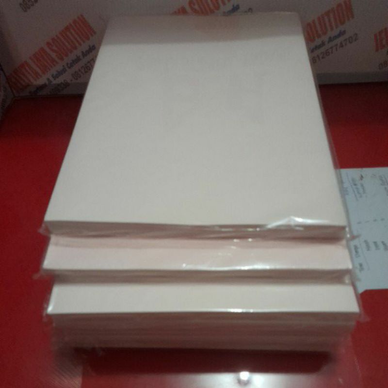 Jual KERTAS SABLON TRANSFER PAPER SUBLIM 100 SEET | Shopee Indonesia