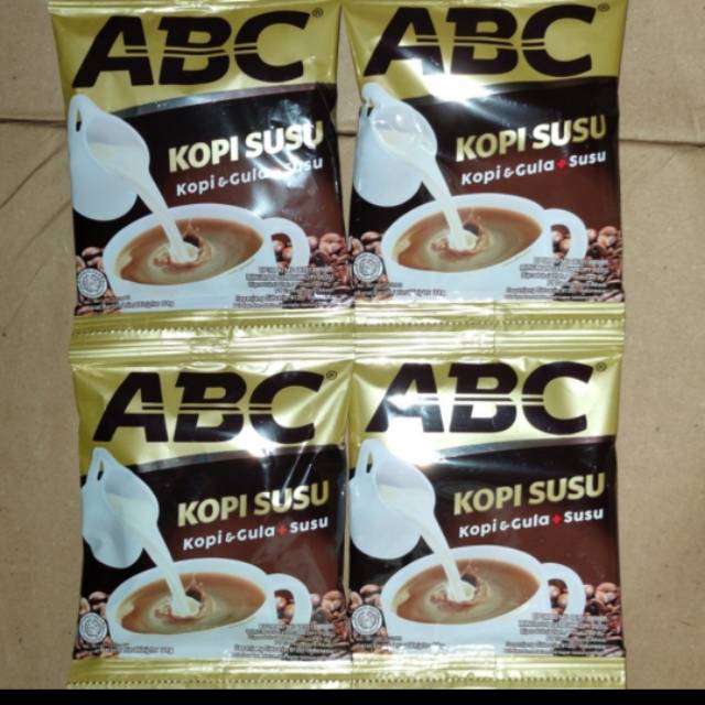 Jual KOPI ABC SUSU 31 gr RENCENG (ISI 10 SACHET) | Shopee Indonesia